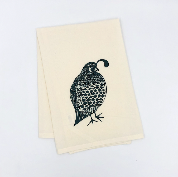 Quail Tea Towel by Swale – SWALE