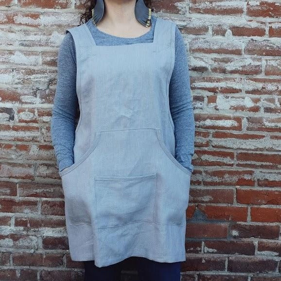 One For All Smock Linen Apron by Swale – SWALE